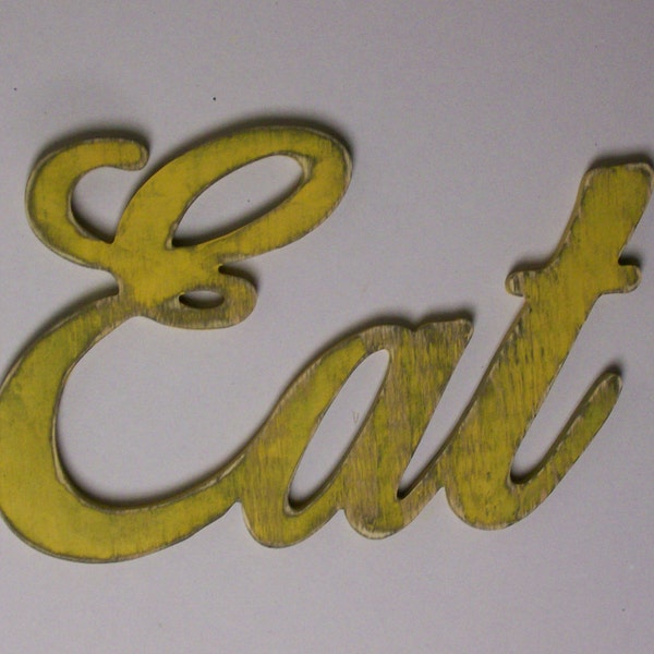 Rustic Eat Sign - Etsy