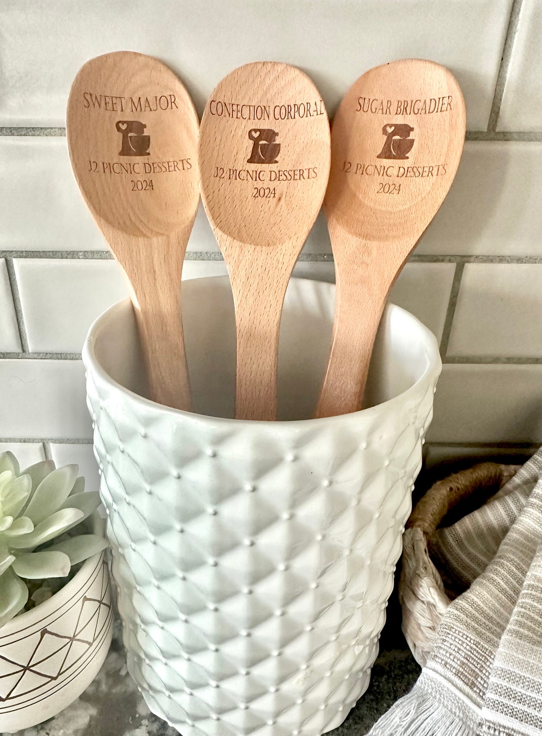 Chili Cook off Personalized Wooden Spoon, Grill Cookoff Trophy, Home ...