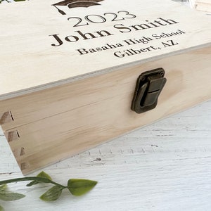Graduation Memory Box, Personalized Gift Box, Graduation Gift Ideas ...
