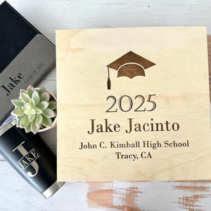 Graduation Memory Box, Personalized Gift Box, Graduation Gift Ideas ...