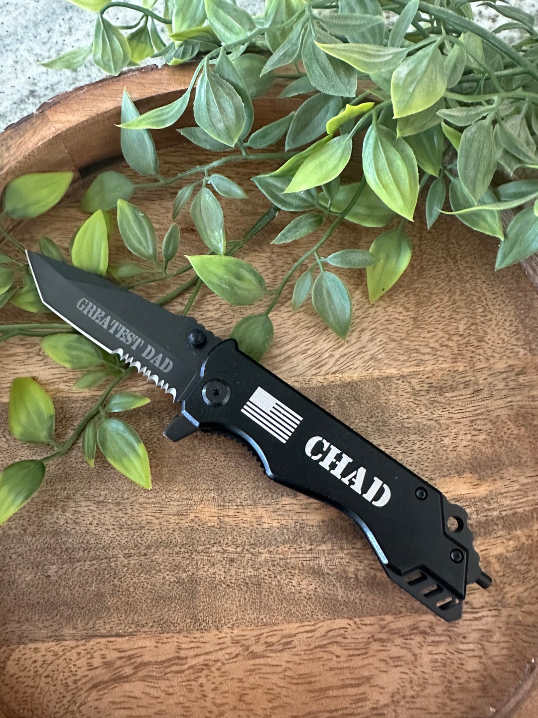 Personalized Dad Pocket Knife, Custom Dad Gift, Best Dad Gift, Fathers ...