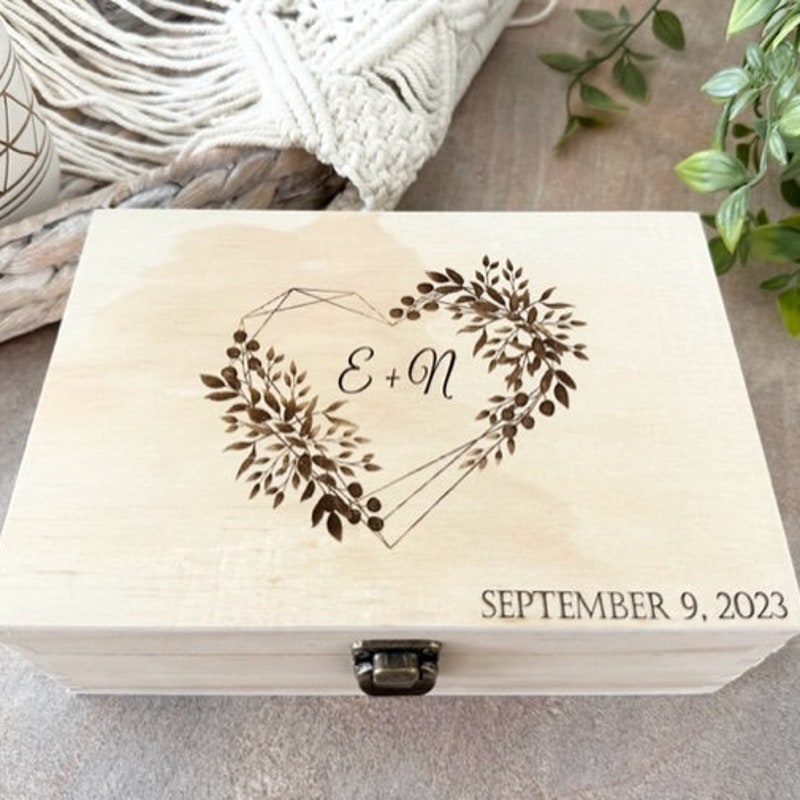 Rustic Keepsake Box - Etsy