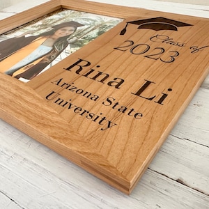 Personalized Graduation Picture Frame, Seniors 2025 Gifts, Engraved ...