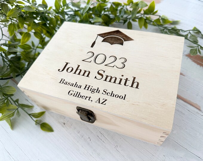 Personalized Class of .... Senior Graduate Luxury Gift Box Gift for ...