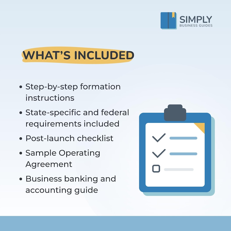 New York LLC Launch Kit | Start Business Guide, Checklist, Accounting ...