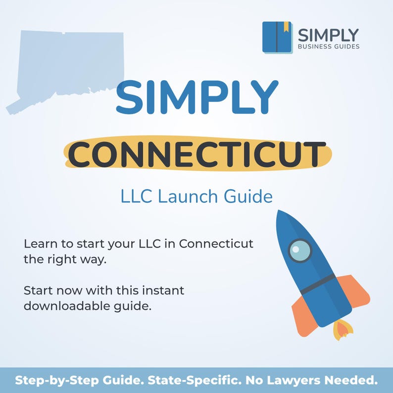 Connecticut LLC Launch Kit | Start Business Guide, Checklist ...