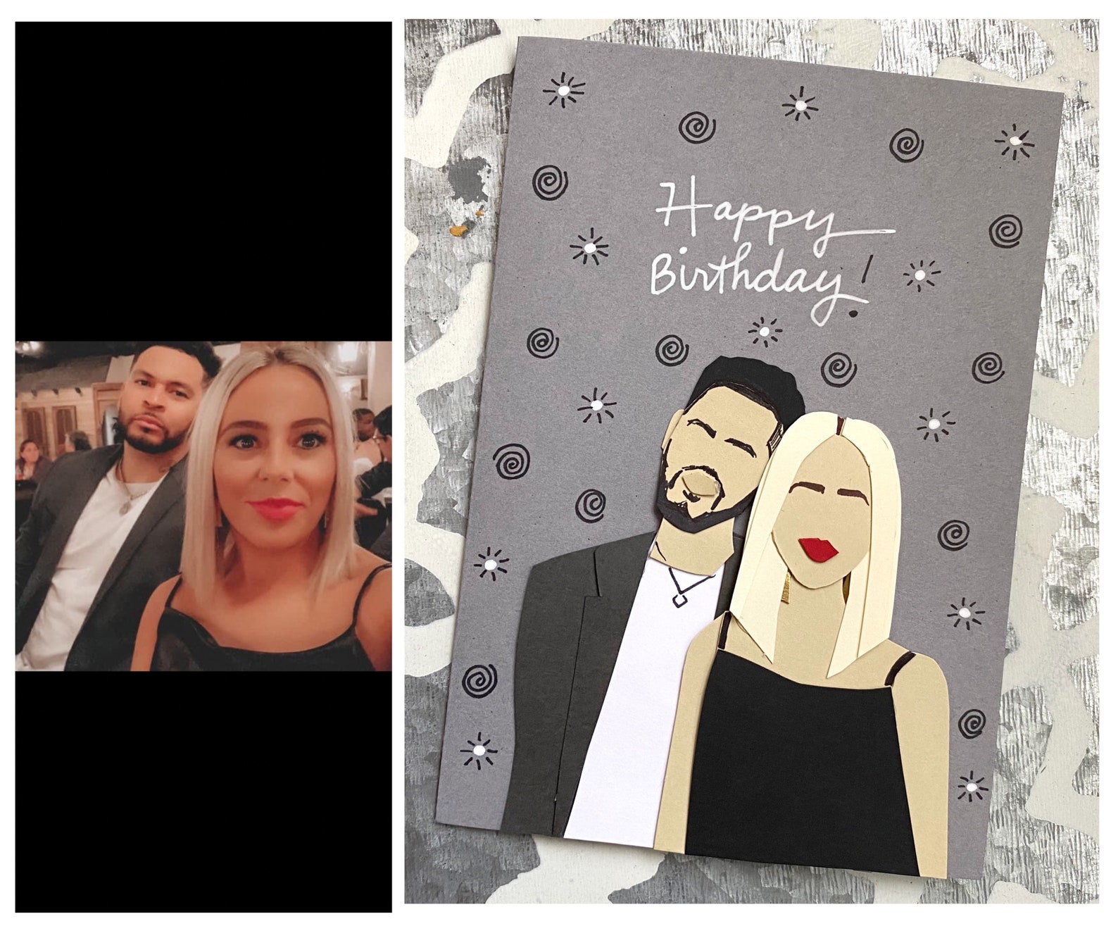 Custom Birthday Card Personalized Birthday Card Happy | Etsy