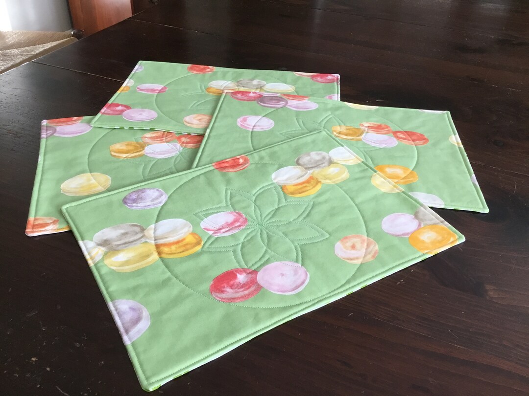 Macaron Placemats From Provence - Etsy