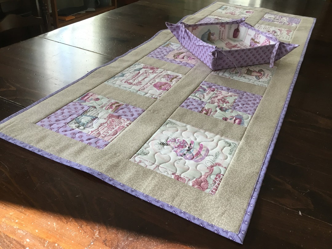 Pastry and Latte Table Runner - Etsy