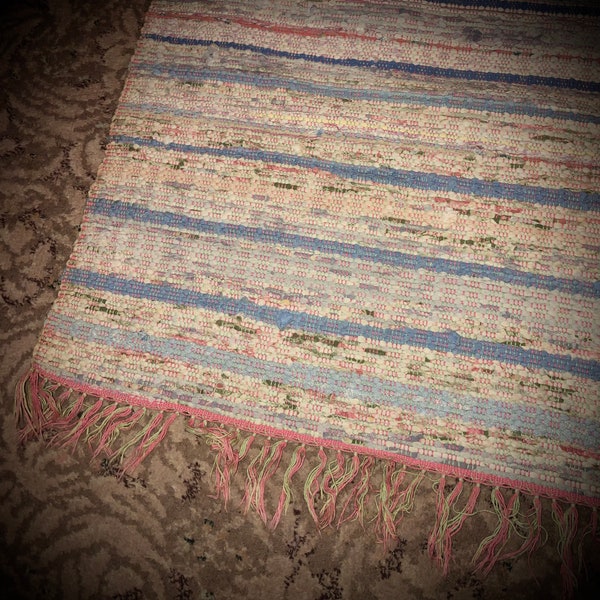 Rag Rug - Etsy