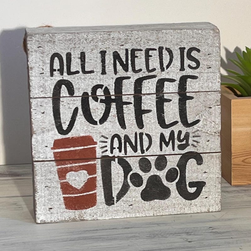6x6 Wood Sign - Etsy