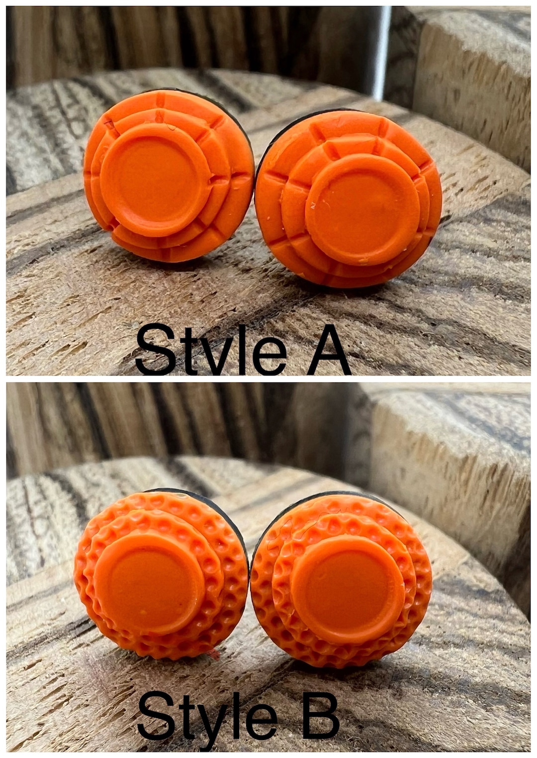 Trap, Skeet, Sporting Clays, Clay Pigeon Target Orange Stud Earrings ...