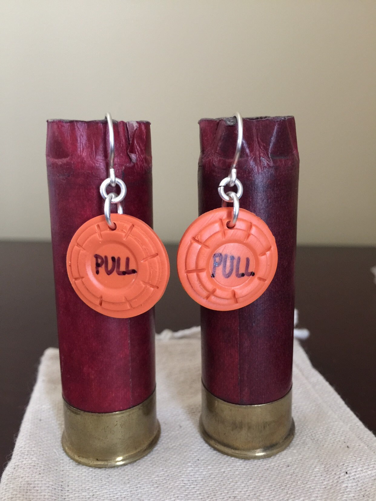 Trap Skeet Clay Pigeon Target Orange pull - Etsy