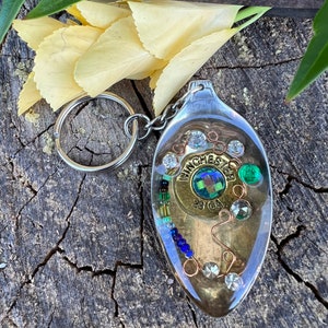 Trap Skeet Sporting Clays Shotgun Shell Keychain Vintage Spoon Resin ...