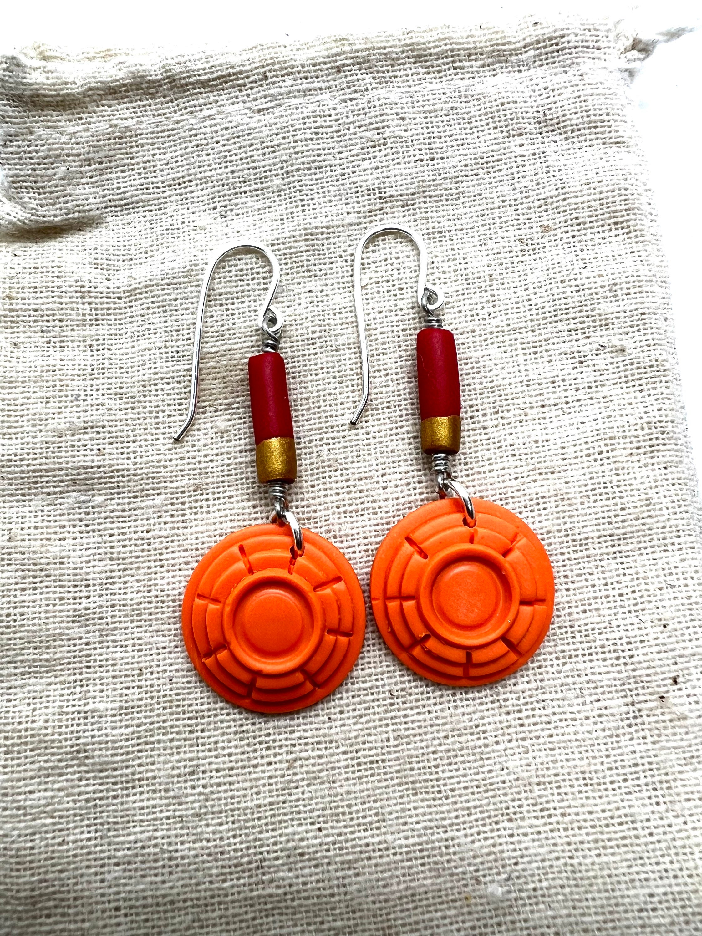 Trap, Skeet, Sporting Clays, Clay Pigeon Target 12g Shotgun Earrings ...