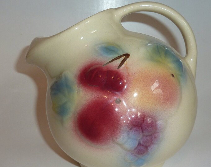 Shawnee Ball Pitcher "woven Fruit" 80 REDUCED PRICE - Etsy