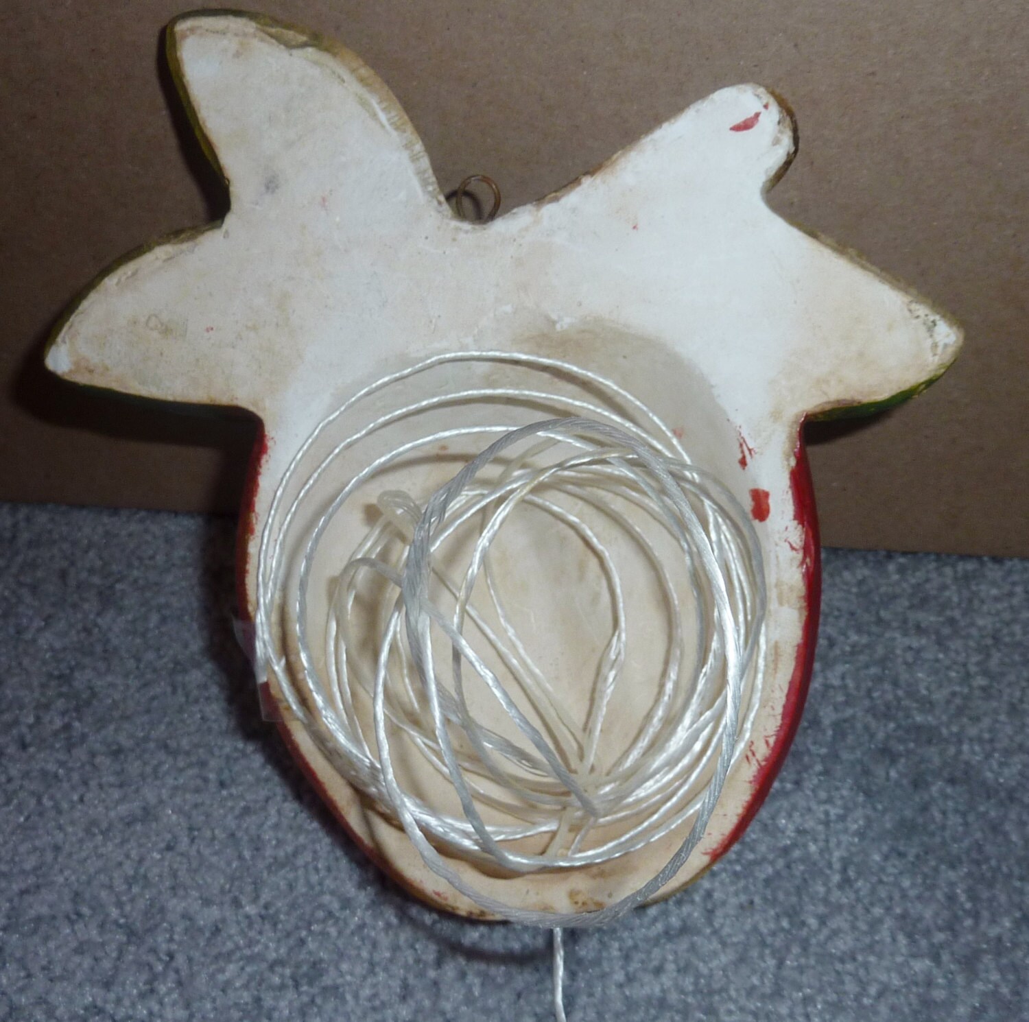 Vintage Apple String Holder - Etsy