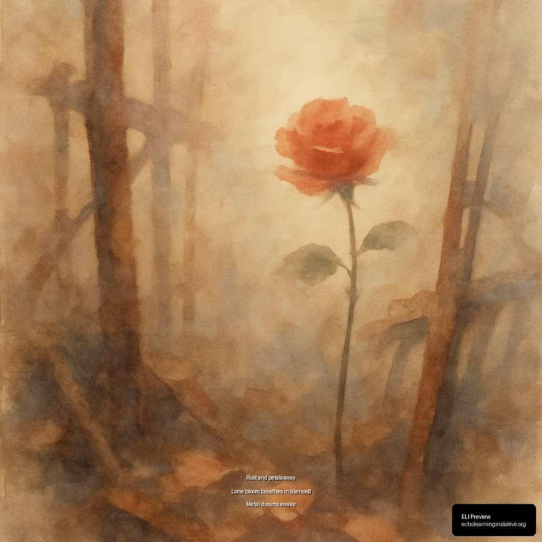 Robot and Flower: A Study | Wall Art - Three Distinct Tones of One ...