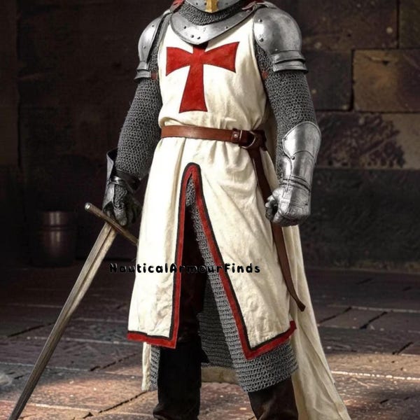 Crusader Costume - Etsy UK