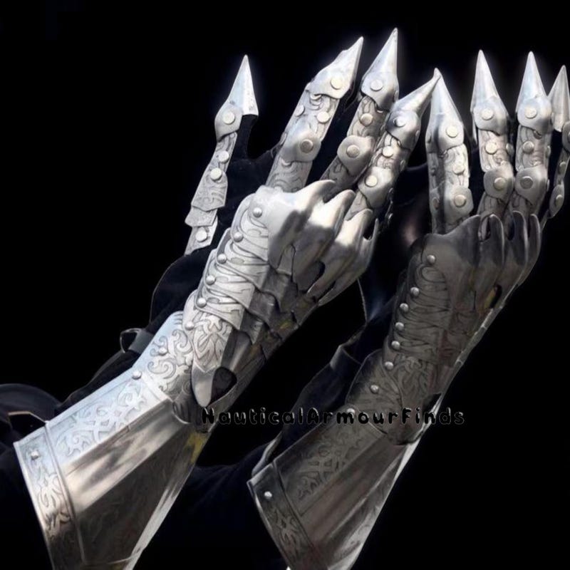 Gothic Gloves Armor - Etsy