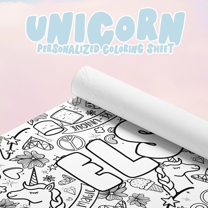 Colouring Poster - Etsy