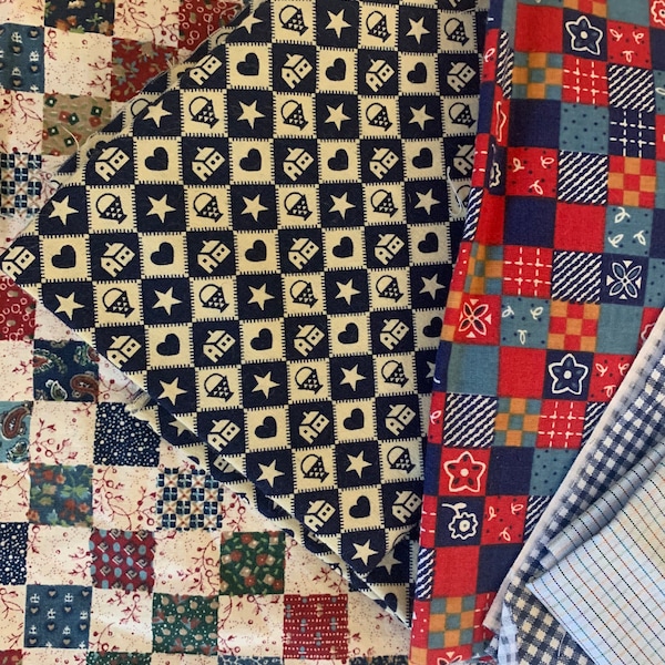 Calico Fabric - Etsy