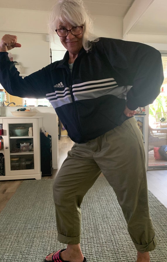 Adidas Jacket Black Zip Gem