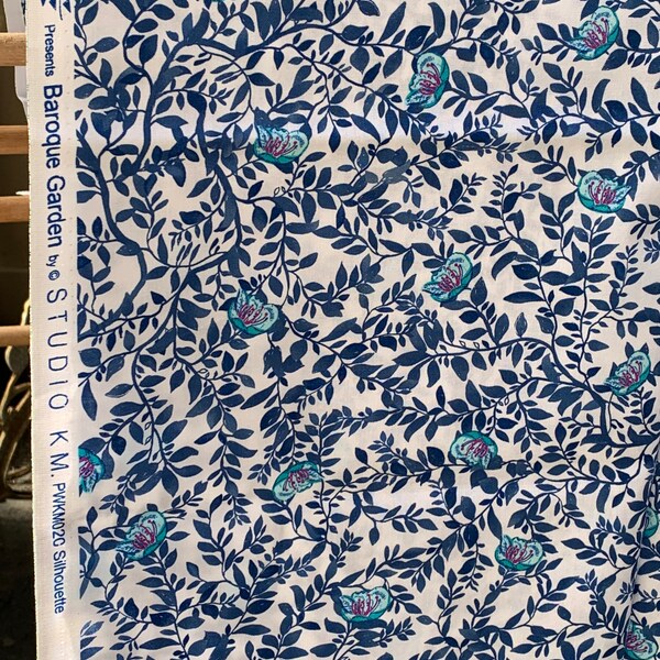 Delft Blue Fabric - Etsy
