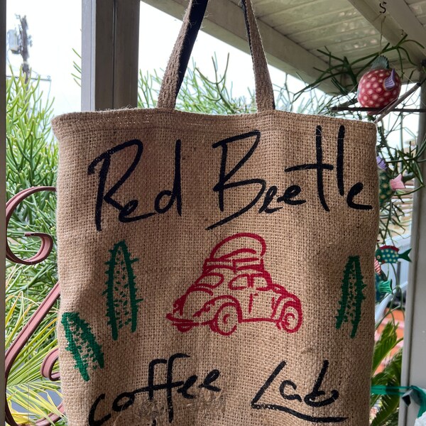 Burlap Handbags - Etsy