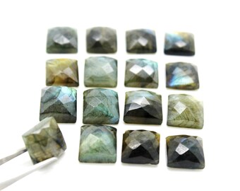 Square gemstone | Etsy