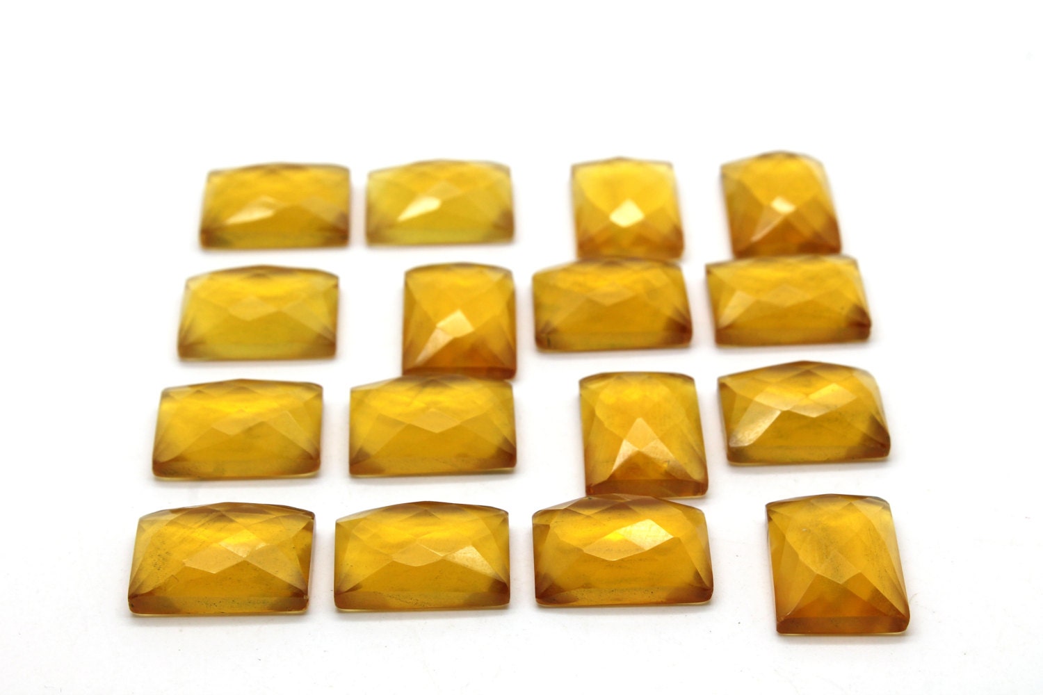 Rectangle Gemstonescitrine Gemstonegemstone - Etsy