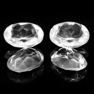 Oval Gemstone,quartz Gemstone,crystal Quartz,faceted Quartz Loose ...