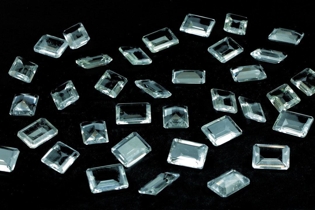 Blue Topaz Rectangle,rectangular Gemstone,blue Stone,emerald Cut Stone ...