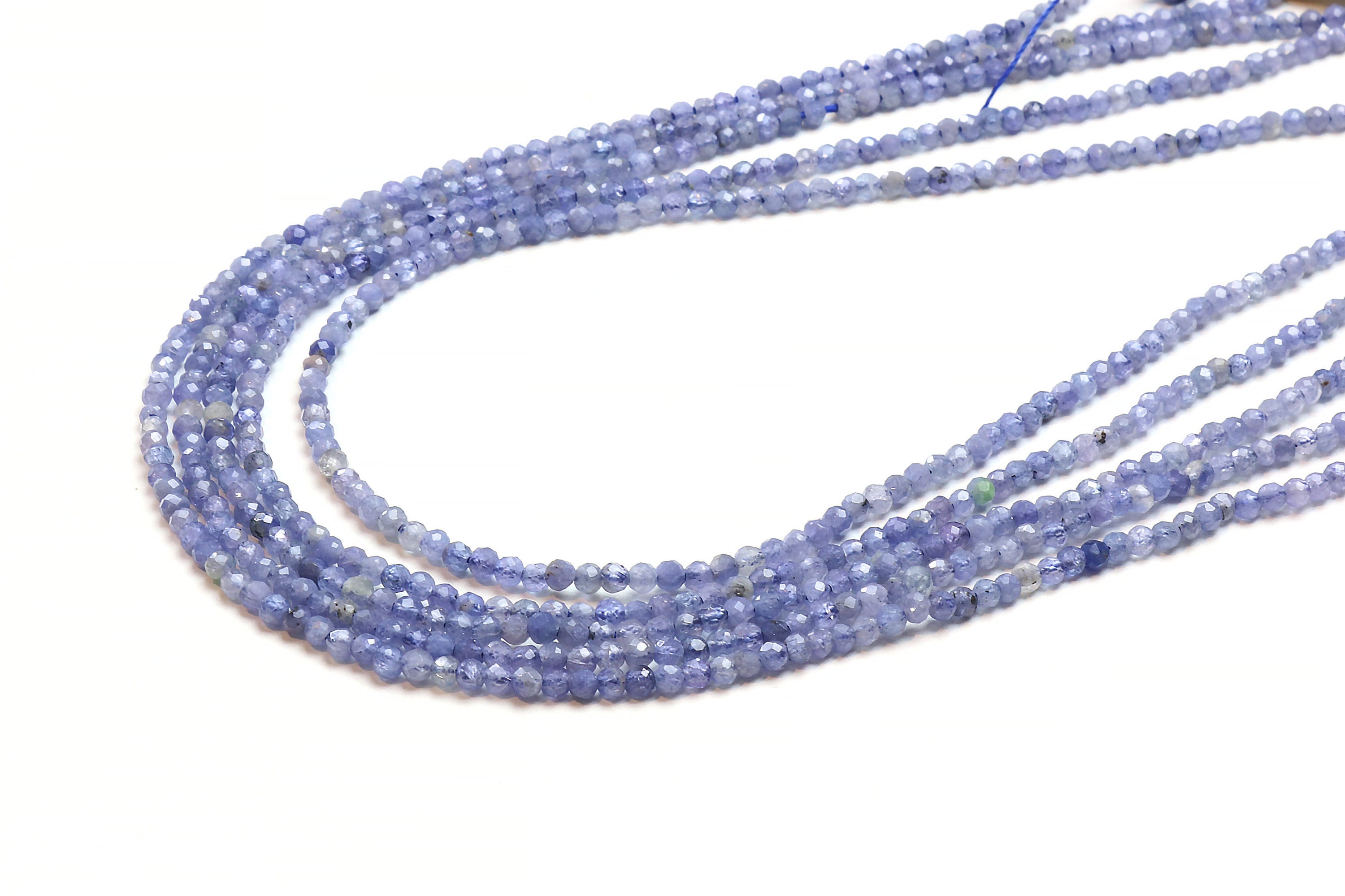 Tanzanite Beads,small Gemstone Beads,tiny Faceted Beads,natural Beads ...