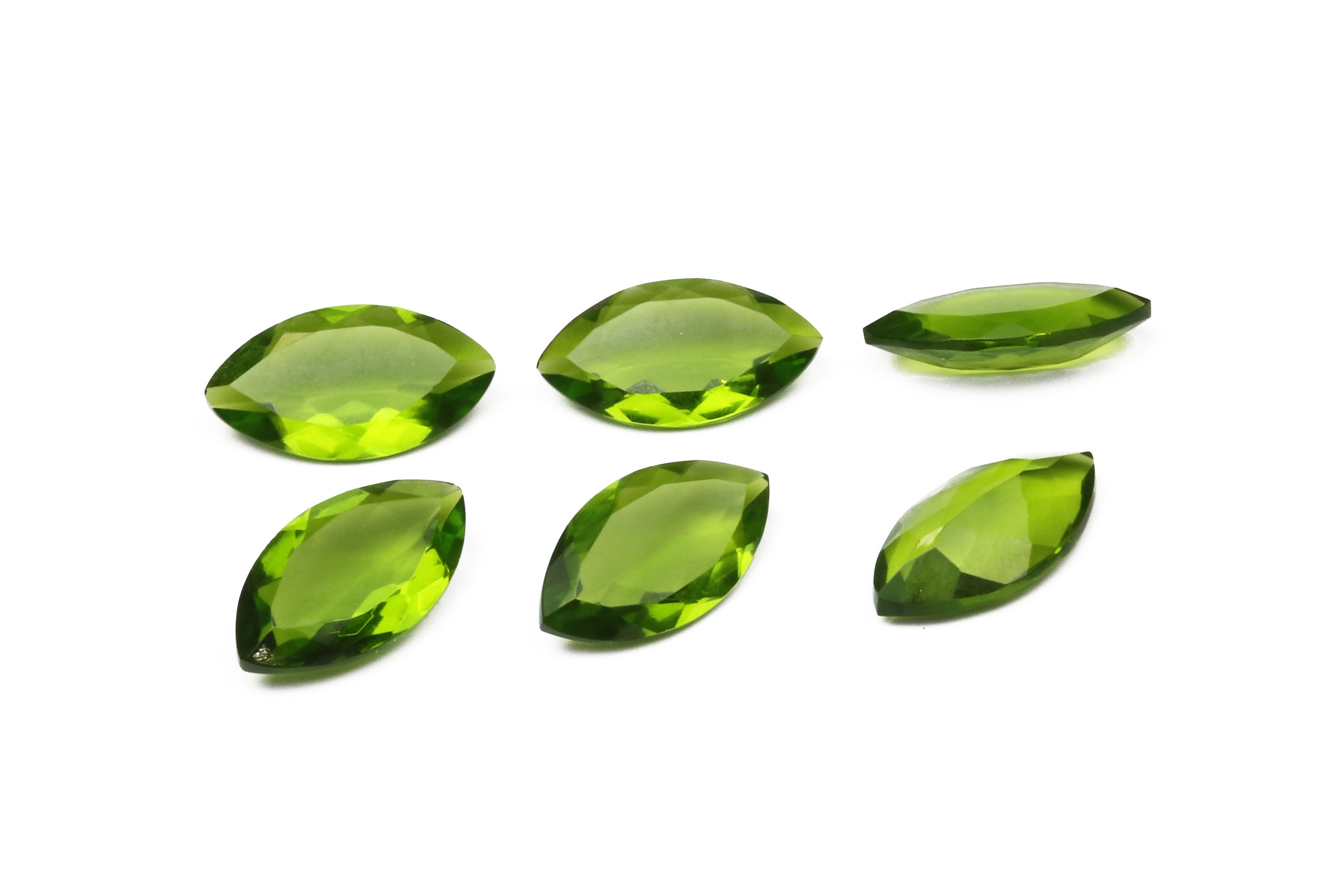 Amazing Peridot Color Stonegreen Peridotmarquise - Etsy