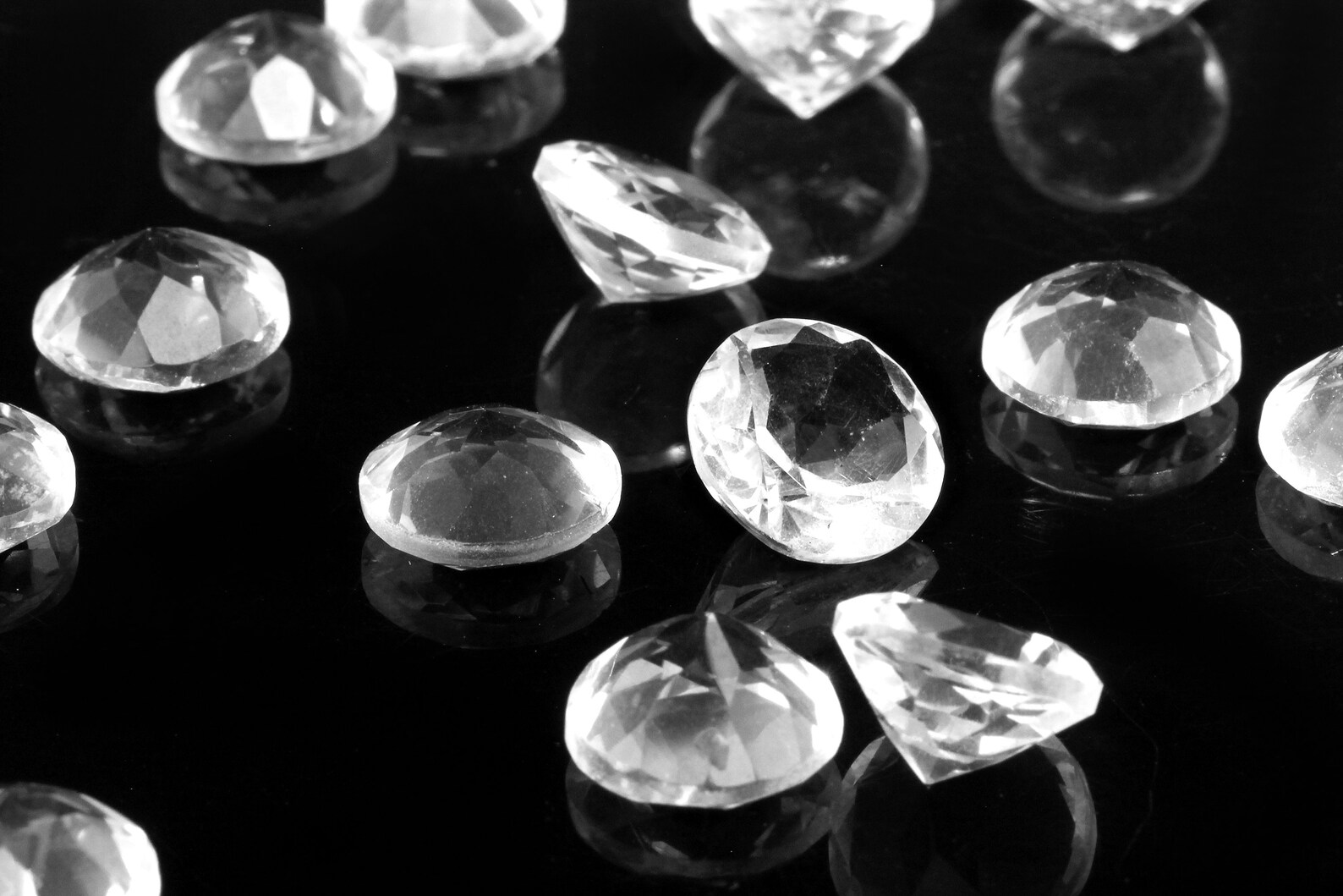 Round Gemstonescalibrated Gemstonesquartz Gemstonesdiamond | Etsy