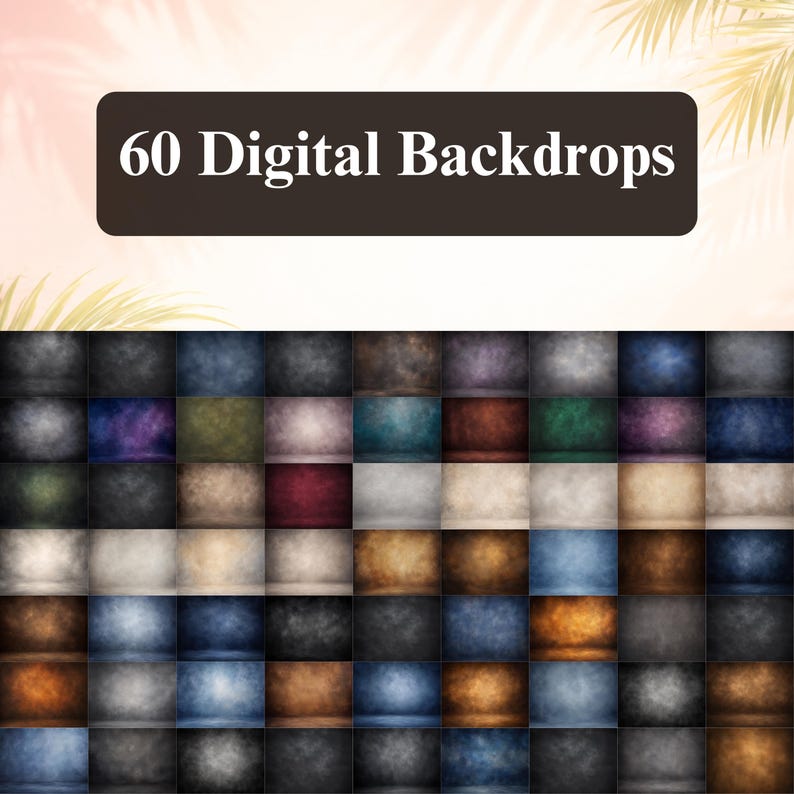 Graduation Digital Backdrops, Senior Portrait Photo Session Backgrounds ...