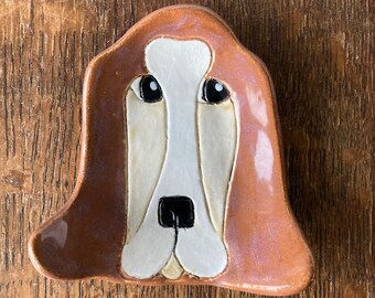 SPOON REST CERAMIC Scotty Dog Pottery Stoneware Handmade - Etsy