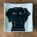Hand-painted Black Labrador Retriever Figurine, Collectible Statue - Etsy