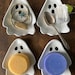 SPOON REST HALLOWEEN Ghost Handmade Stoneware - Etsy