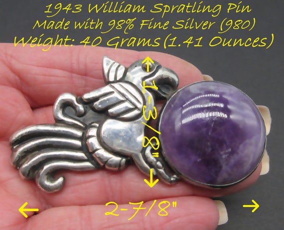 Highly Collectible-WILLIAM SPRATLING-Circa 1943 Meso… - Gem