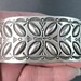 Navajo HERMAN Smith-heavy Gauge-precise Repousse 925 Cuff-fits 6-3/4 ...