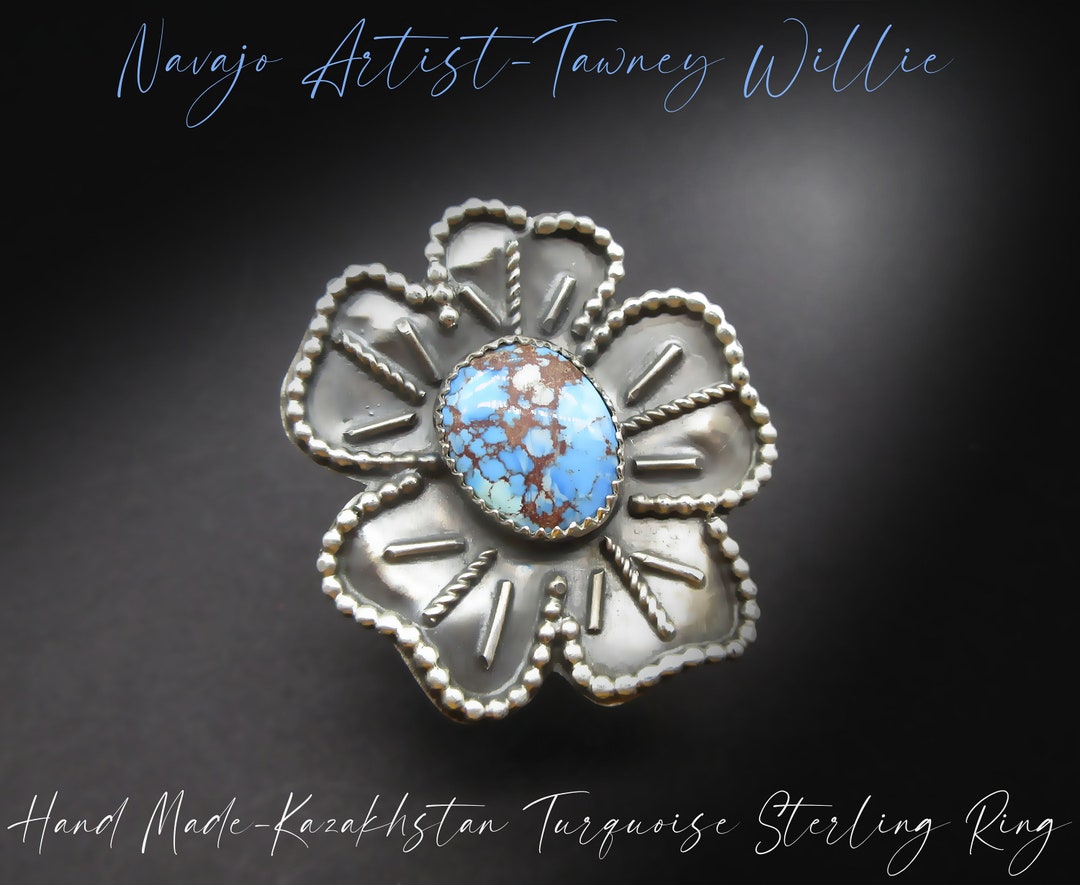 Navajo Artisan-tawney Willie-hand Made Kazakhstan (golden Hills ...