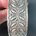Navajo HERMAN Smith-heavy Gauge-precise Repousse 925 Cuff-fits 6-3/4 ...
