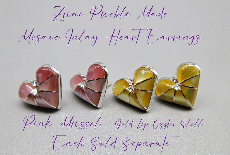 Zuni Pueblo Made by KAL Kallestewa-small Channel Inlay Shell - Etsy