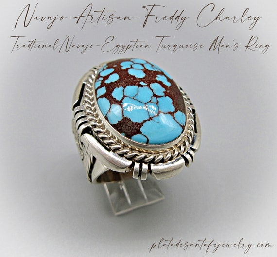 Traditional Navajo Made-freddy Charley-handsome/masculine | Etsy