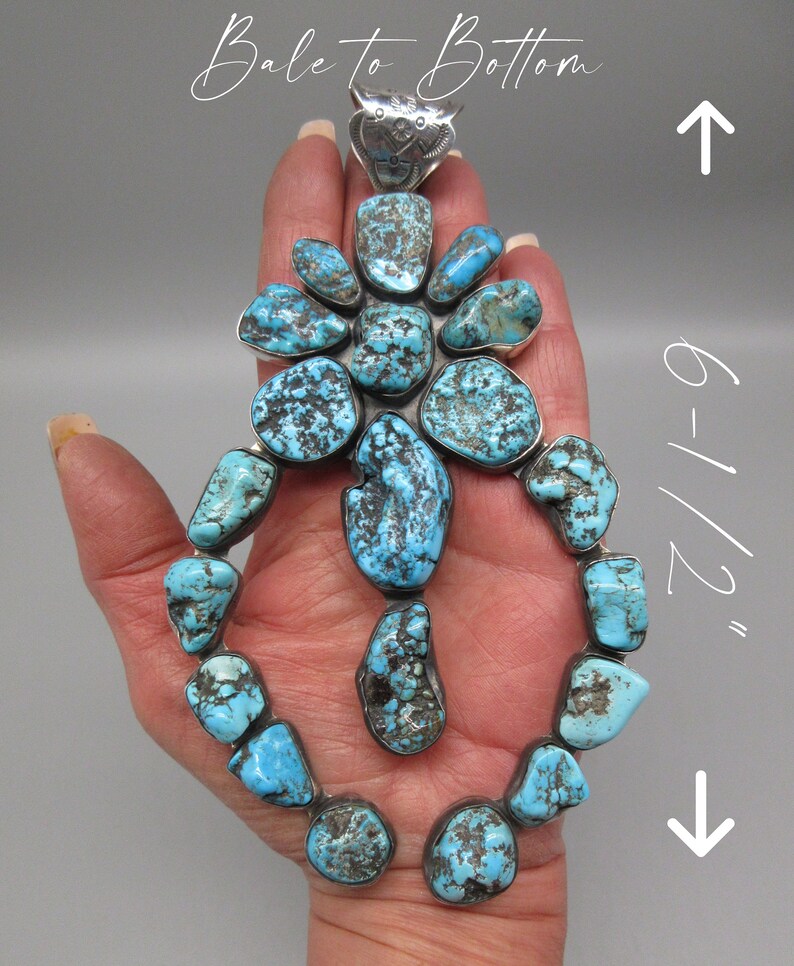 Federico Jimenez-huge Naturally Formed Kingman Turquoise - Etsy