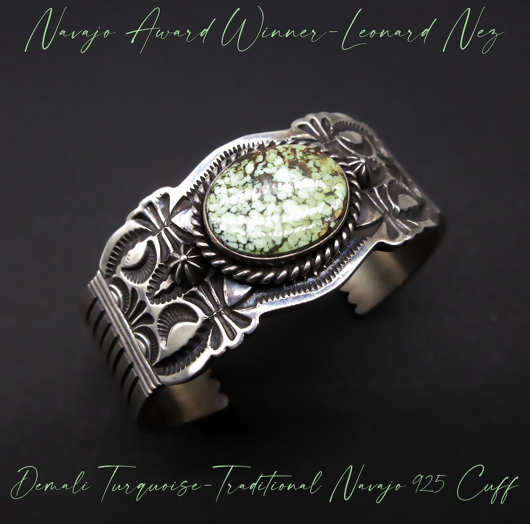 Numerous Award Winner Navajo Artisan-leonard NEZ-DAMELE Turquoise ...