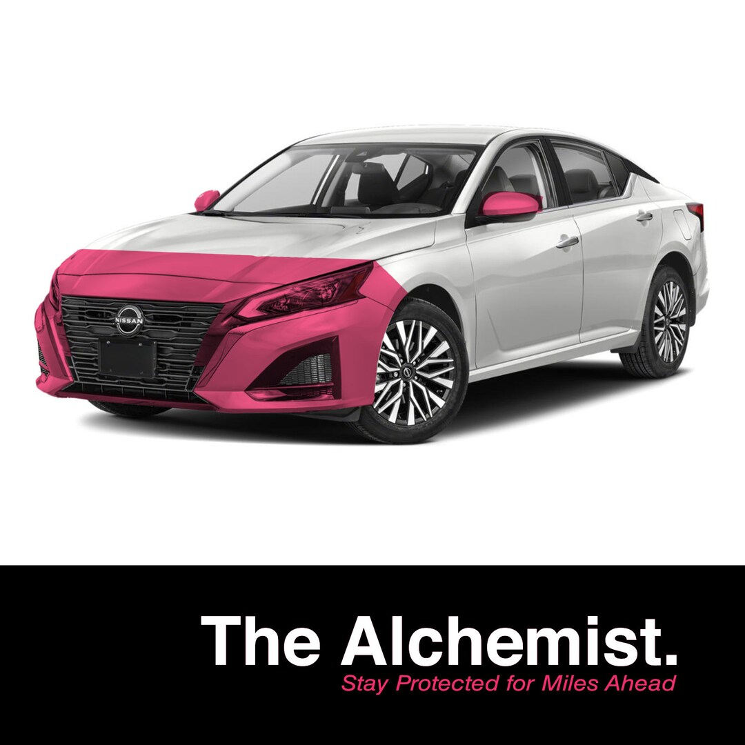 2023 Nissan Altima Frontal Precut Paint Protection Film Clear Bra PPF ...