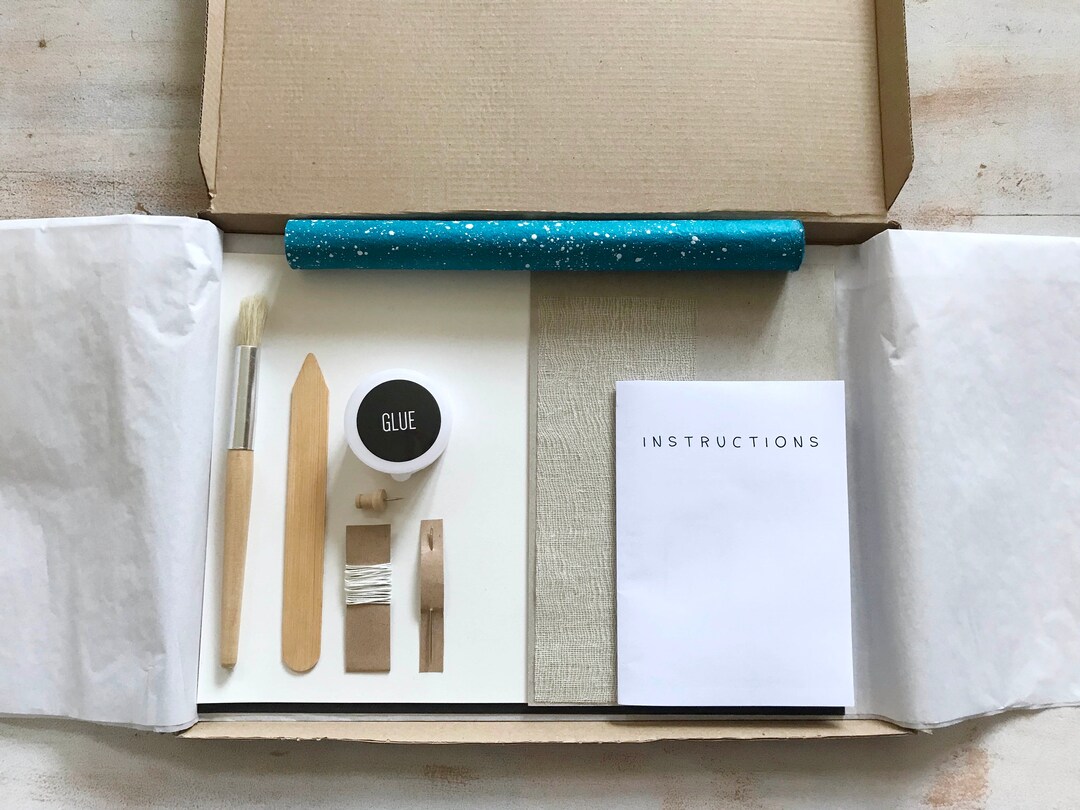 Bookbinding Kit No2: Make Your Own Hardcover Notebook | Creative ...